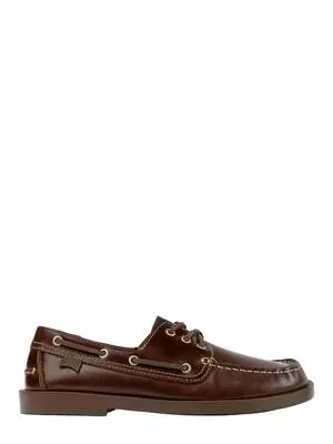 Camper Don Lace-up Boat Shoes - Brown