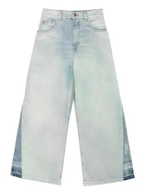 Chloé Logo-patch Jeans - Blue