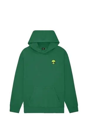 DALIX Alien Relaxed Fit Hoodie - Green