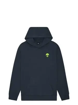 DALIX Dalix Alien Relaxed Fit Hoodie Navy Blue