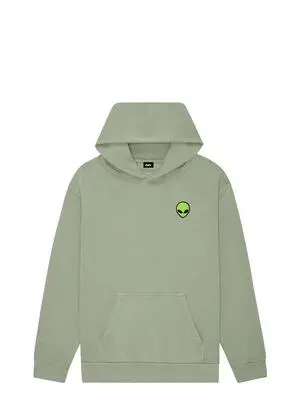DALIX Dalix Alien Relaxed Fit Hoodie Oil Green