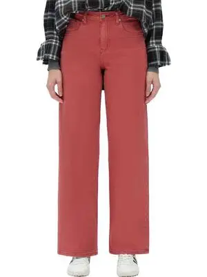 BAYEAS Flora High-rise Straight Jeans - Raspberry