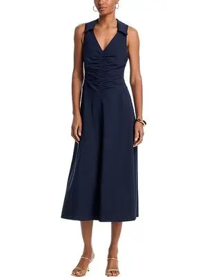 Cinq À Sept Kilda Midi Dress - Navy