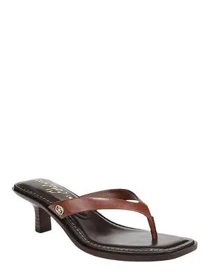 Sam Edelman Dollie Thong Sandals Burnt
