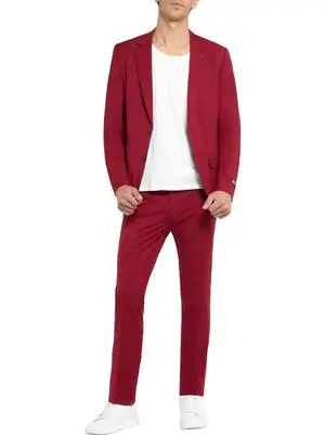 Opposuits Daily Slim Fit Bright Burgundy Suit - Red