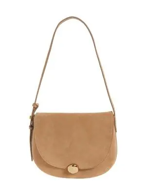 Madewell Madewell Dakota Suede Saddle Bag Cumin
