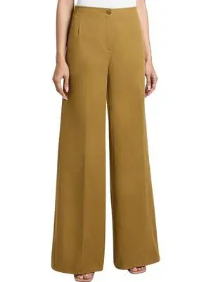 Santorelli Lily Wide Leg Pants - Coconut