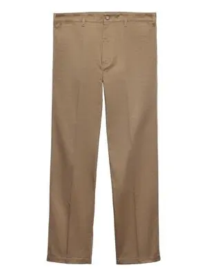 Prada Cotton Chino Pants - Clay Grey