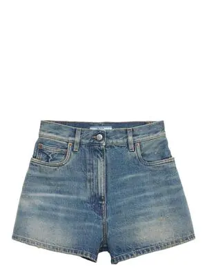 Prada Denim Shorts - Blue