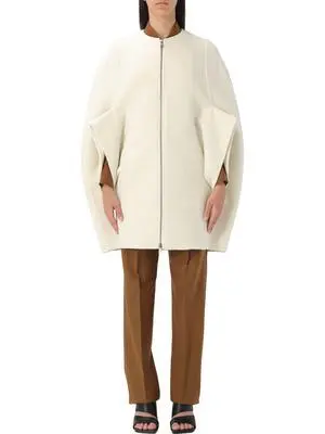 Max Mara Cape - White
