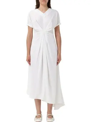 MEIMEIJ Meimei Draped Twist Dress Milk