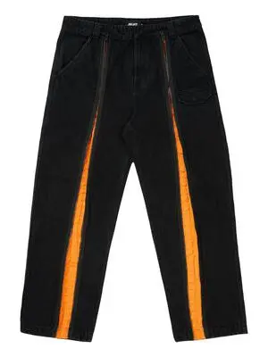 PALACE Zipped Flight Trousers - Black
