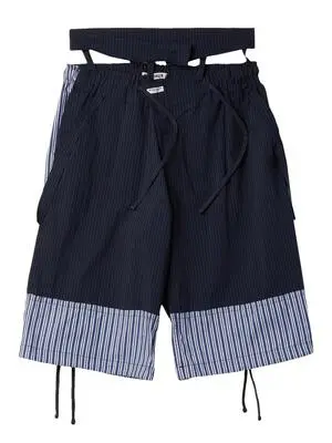 OTTOLINGER Ottolinger Striped Baggy Cargo Shorts