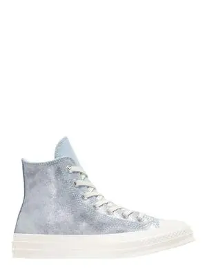 CONVERSE Chuck 70 High Suede Shimmer - Blue