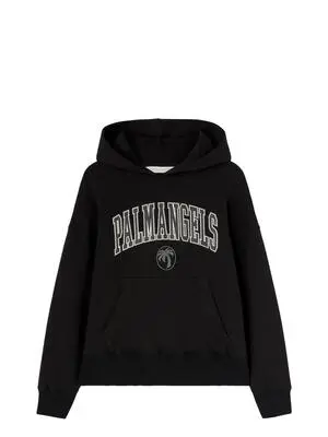 Palm Angels College Hoodie - Black