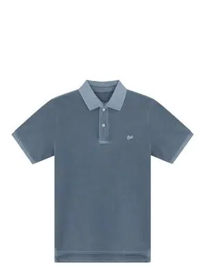 ERL Script Polo T-shirt 'navy - Blue