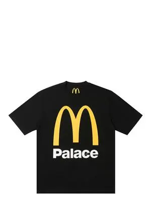 PALACE X Mcdonald's Logo T-shirt - Black