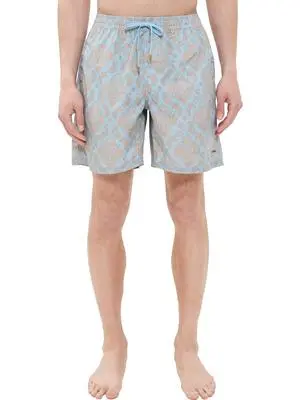 RHYTHM Demask Beach 6.25" Shorts - Pacific Blue