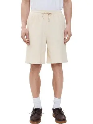 LES DEUX Barry Casual Track Shorts - Ivory