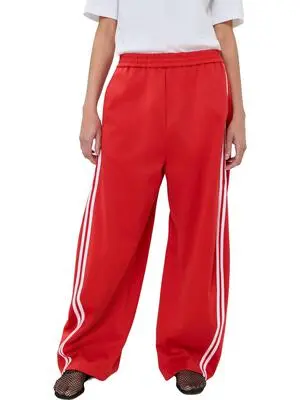 Tibi Active Knit Winslow Pants - Red