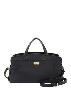 ANYA HINDMARCH Wilson Small Top-handle Bag - Black