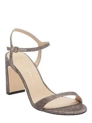 STUART WEITZMAN Babette 85 Ankle Strap Sandal - New Pyrite