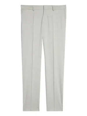 BOSS Genius Slim-fit Trousers - Silver