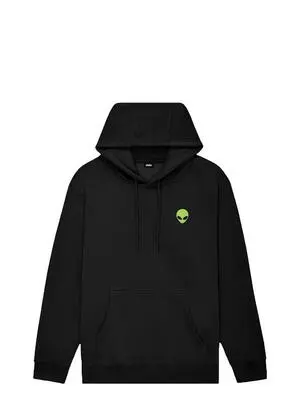 DALIX Alien Graphic Hoodie - Black