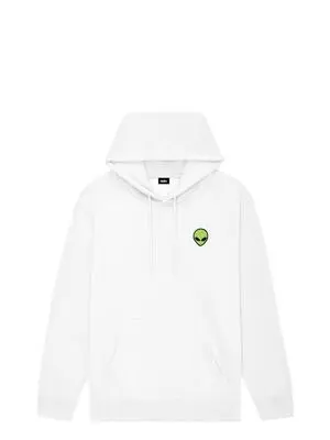 DALIX Alien Graphic Hoodie - White