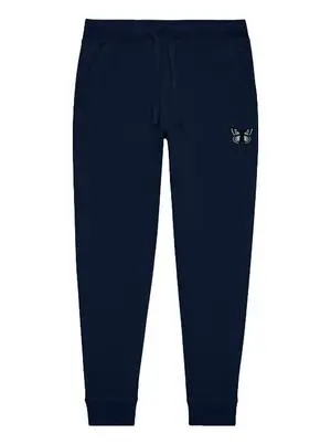 DALIX Butterfly Fleece Jogger Pant - Navy Blue