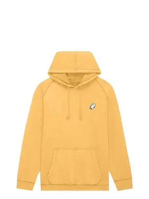 DALIX Ghost Mineral Washed Hoodie - Mustard
