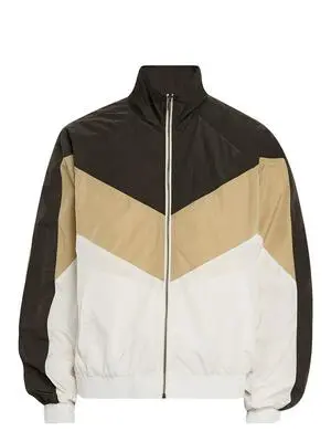 Saint Laurent Colorblock Blouson Jacket - Peat