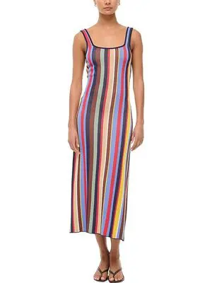 Staud Katie Dress - Market Stripe