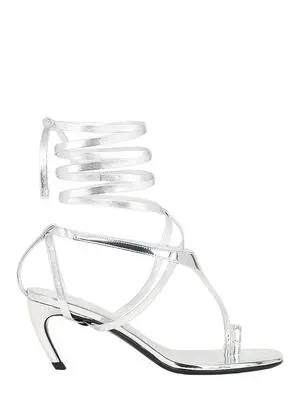 ATTICO THE ATTICO Nova Metallic Sandals