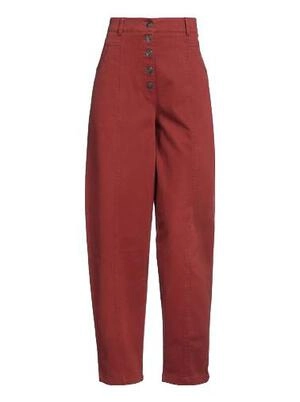 8PM Gabardine Tapered Pants - Brick