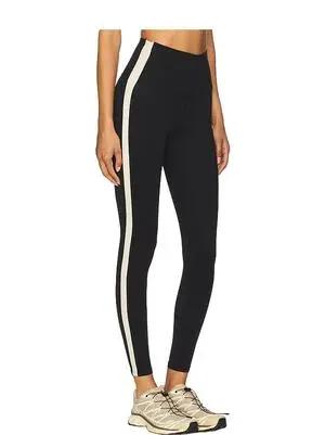 P.E Nation Highgate Full Length Legging In Black - Black & Cloud