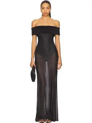 Nbd The Lucia Maxi Dress - Black