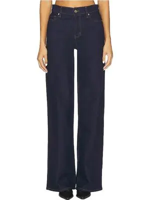 FRAME Le Slim Palazzo Long Jeans - Rinse