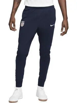 Nike Usmnt Strike Dri-fit Soccer Track Pants - Blue