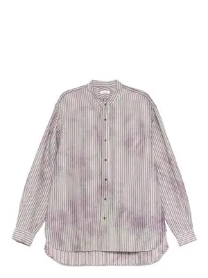 CALMLENCE Striped Shirt - Pink