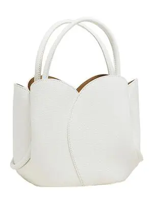 MELIE BIANCO Tulip Top-handle Crossbody Tote - White