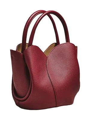 MELIE BIANCO Tulip Top-handle Crossbody Tote - Wine