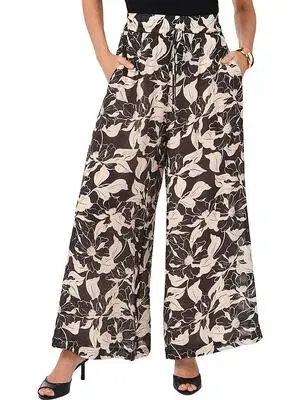 Vince Camuto Pull On Pants - Rich Black