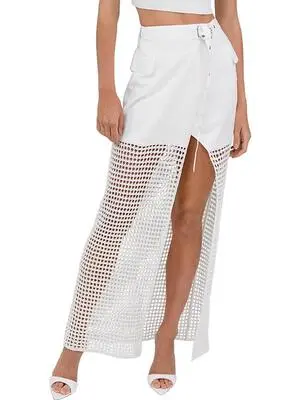 NONCHALANT LABEL Tyra Skirt - White