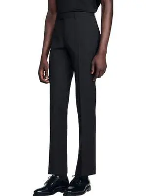 Sandro Classic Suit Trousers - Black