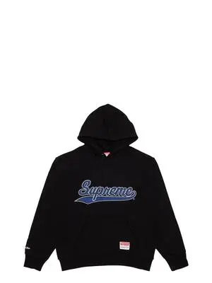 Supreme X Mitchell & Ness Ncaa Hooded Sweatshirt - Black