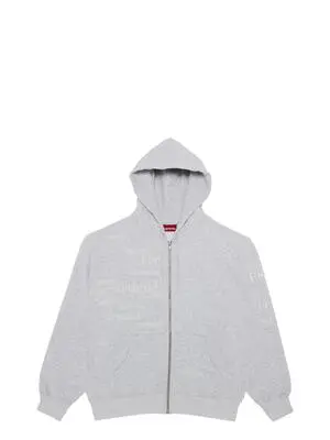 Supreme Special Zip Up Hooded Sweatshirt - Grey
