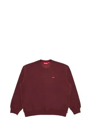 Supreme Small Box Crewneck 'maroon - Red