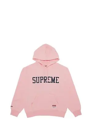 Supreme X Mitchell & Ness Ncaa Hooded Sweatshirt - Pink