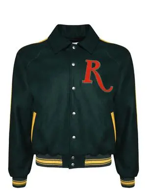 Rhude Varsity Jacket - Green